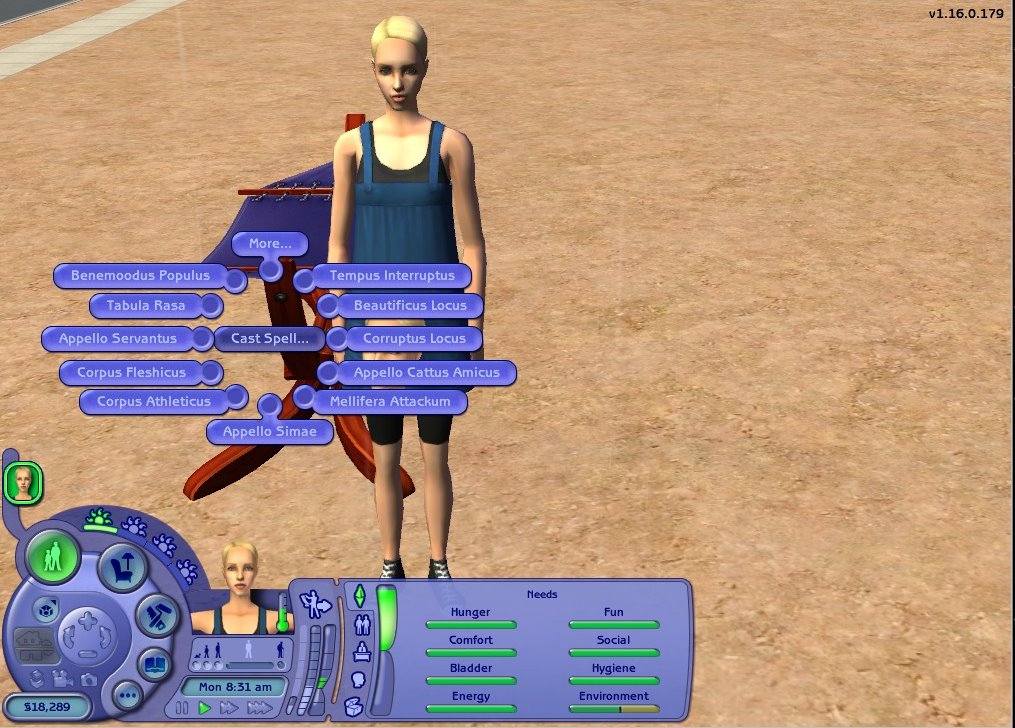 Mod Backup: Squinges All Spells Unlocked – Everything Sims 2